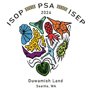 "PSA-ISOP-ISEP 2024 Algae and Protists Logo" Art Print for Sale by PSAalgaeStore | Redbubble