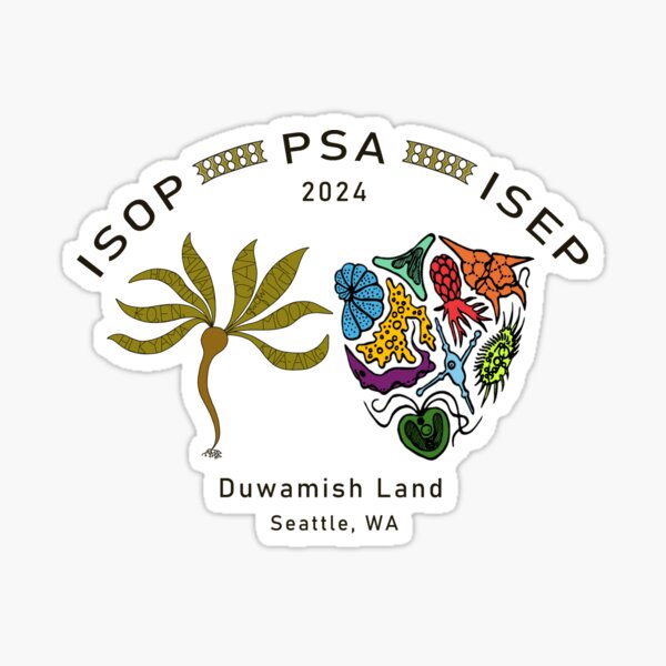 "PSA-ISOP-ISEP 2024 Event Logo" Sticker for Sale by PSAalgaeStore | Redbubble