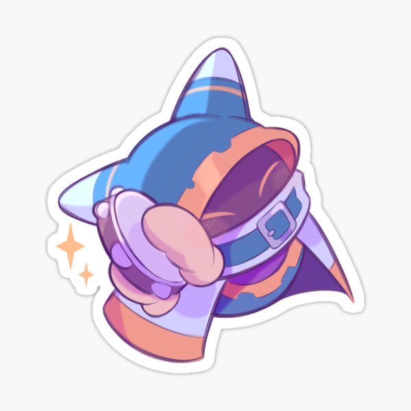 "Tambourine Magolor" Sticker by FafaMeow | Redbubble