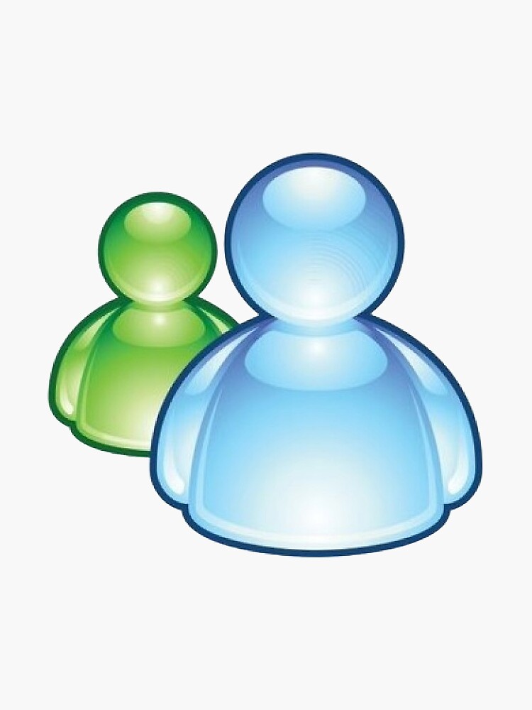 "MSN Display Profile Frutiger Aero" Sticker for Sale by FrutigerAero ...