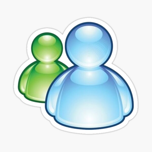 "MSN Display Profile Frutiger Aero" Sticker for Sale by FrutigerAero ...