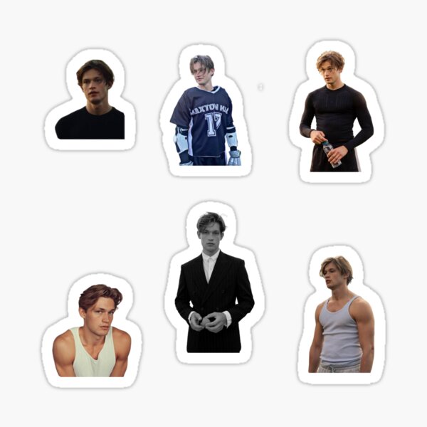 "Maxton hall damian hardung james beaufort pack " Sticker for Sale by ...