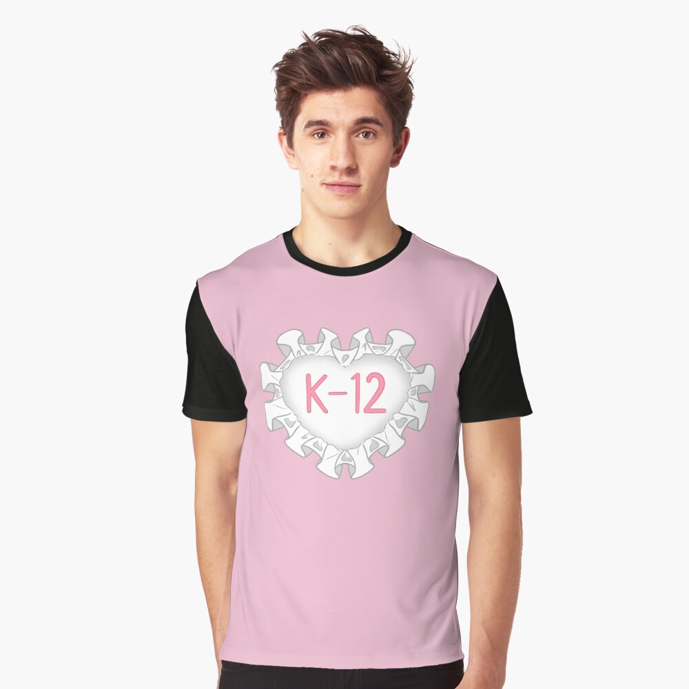 "K-12 Dress Pink Heart" Sticker for Sale by eletia | Redbubble