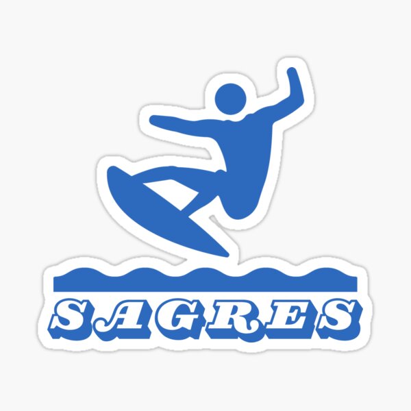"SAGRES-SURF" Sticker for Sale by BjornLundstrom | Redbubble