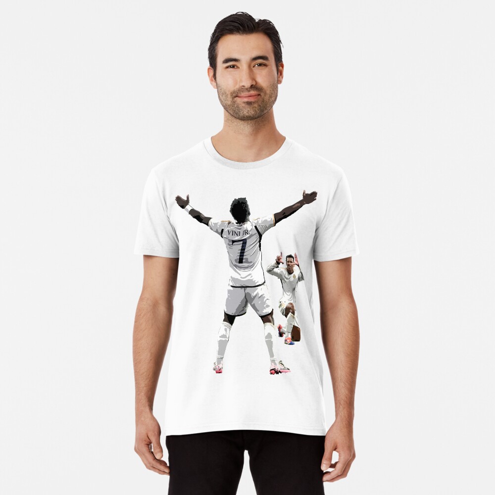 "Vinicius Jr Champions League goal celebration" Sticker by raffrasta ...