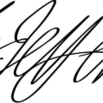 "Thomas Jefferson Signature" Sticker for Sale by gamgees | Redbubble