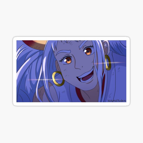 "(ONE PIECE) Yamato" Sticker by NekoMaidYandere | Redbubble