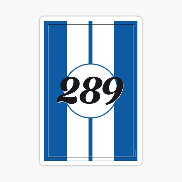 "Cobra 289 Racing" Sticker for Sale by theodordecker | Redbubble