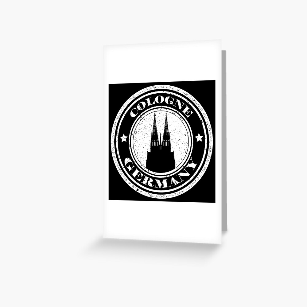 "Cologne logo white" Greeting Card for Sale by mikeranger | Redbubble