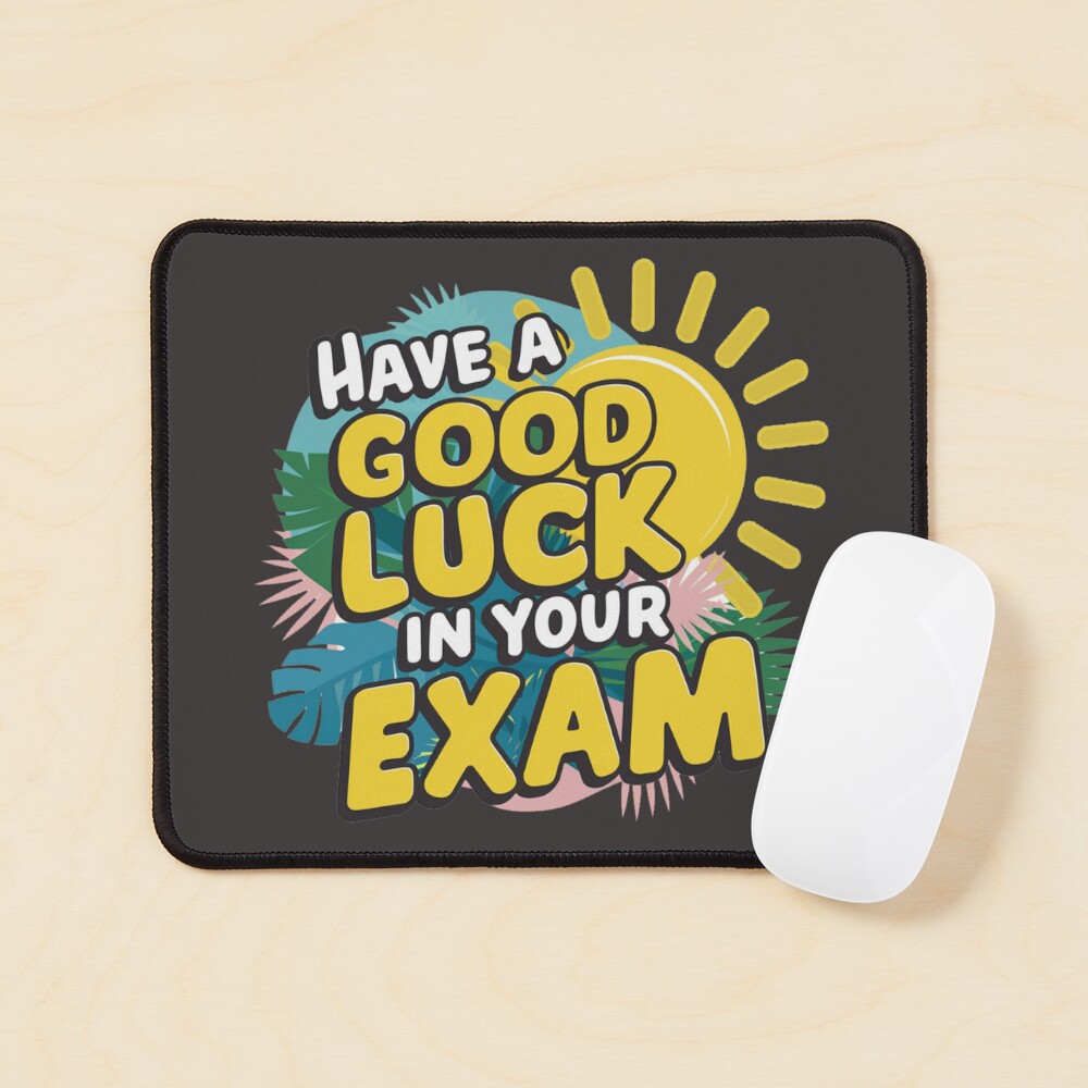 "good luck in your exam" Sticker for Sale by glooballcenter | Redbubble