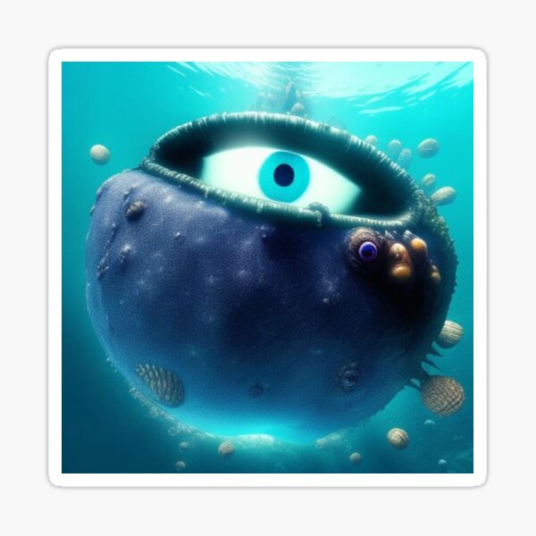 "The Bloop" Sticker for Sale by EmeraldIckis | Redbubble