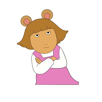 "DW Sticker Angry" Sticker for Sale by cml-stickers | Redbubble