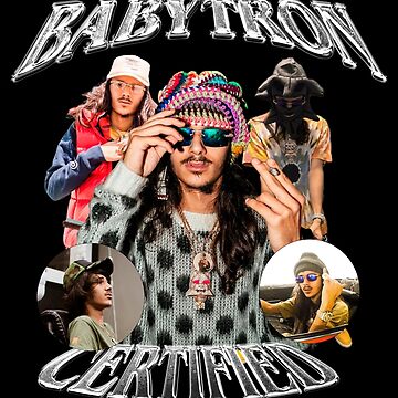 "BabyTron CERTIFIED" Sticker for Sale by excusememood | Redbubble