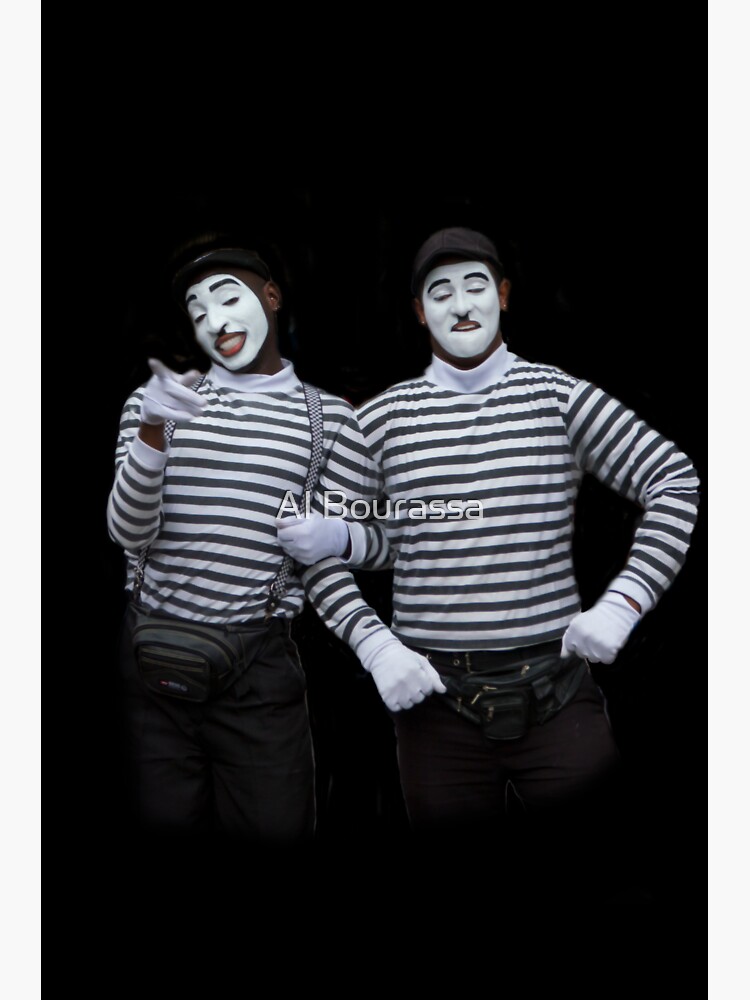 "Mime All Mime" Sticker for Sale by alabca | Redbubble