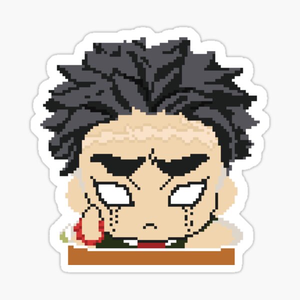 "Demon Slayer Stone Hashira Gyomei Himejima" Sticker for Sale by ...