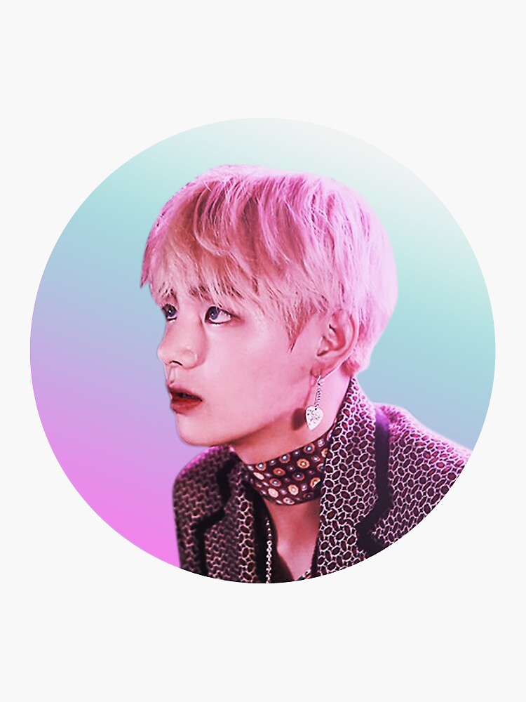 "BTS V" Sticker by shopnojams | Redbubble