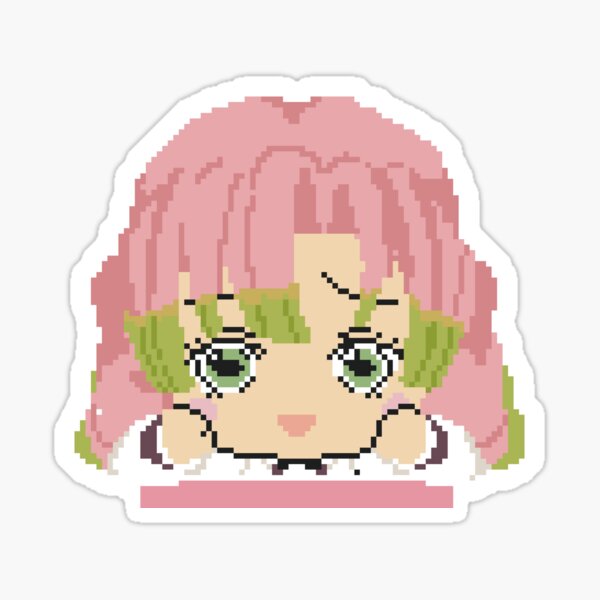 "Demon Slayer Love Hashira Mitsuri Kanroji" Sticker for Sale by Kimling ...