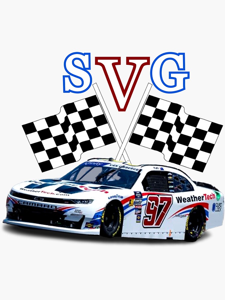"SVG - Shane Van Gisbergen" Sticker for Sale by GoTrackHopper | Redbubble