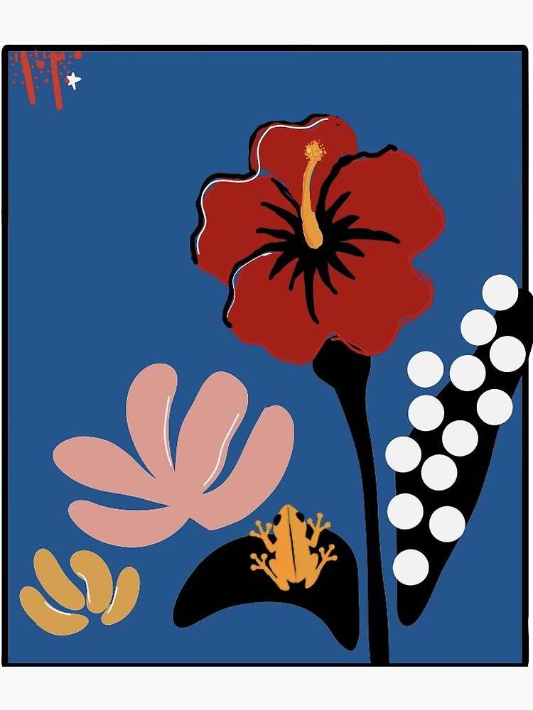 "Coqui and amapola" Sticker for Sale by Brysonroxpr | Redbubble