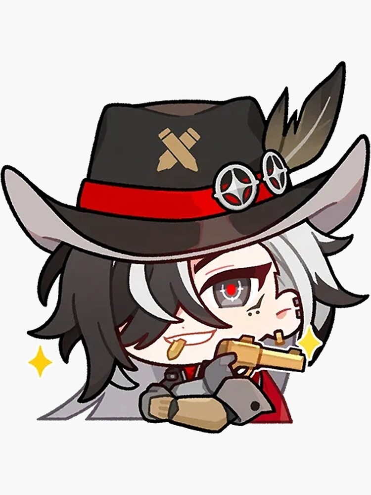 "Boothill Honkai: Star Rail sticker" Sticker for Sale by PawsitiveCats ...