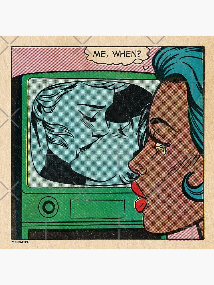 "Me when?" Poster for Sale by Msbhaiive | Redbubble