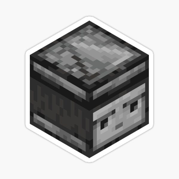 "Observer Block Minecraft Block Icon" Sticker for Sale by Kubala ...