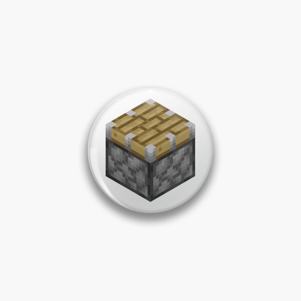 "Piston Block Minecraft Block Icon" Sticker for Sale by Kubala Designs ...