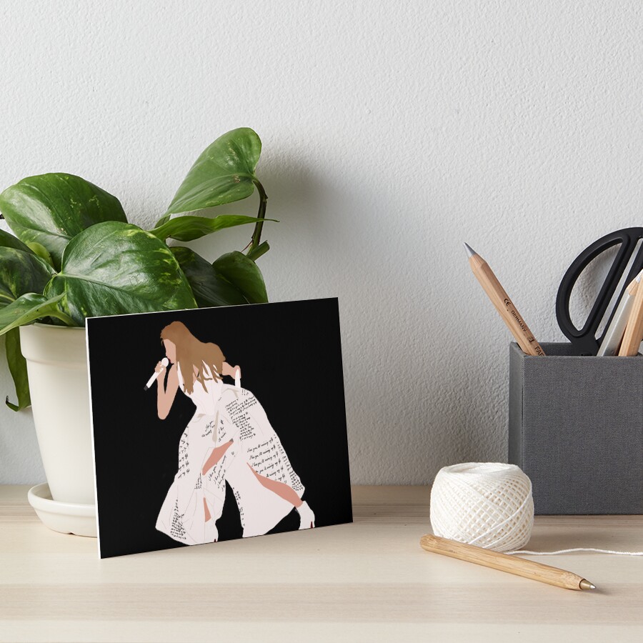 "Taylor Swift TTPD Eras Tour Draw" Sticker by ChloeSwift13 | Redbubble