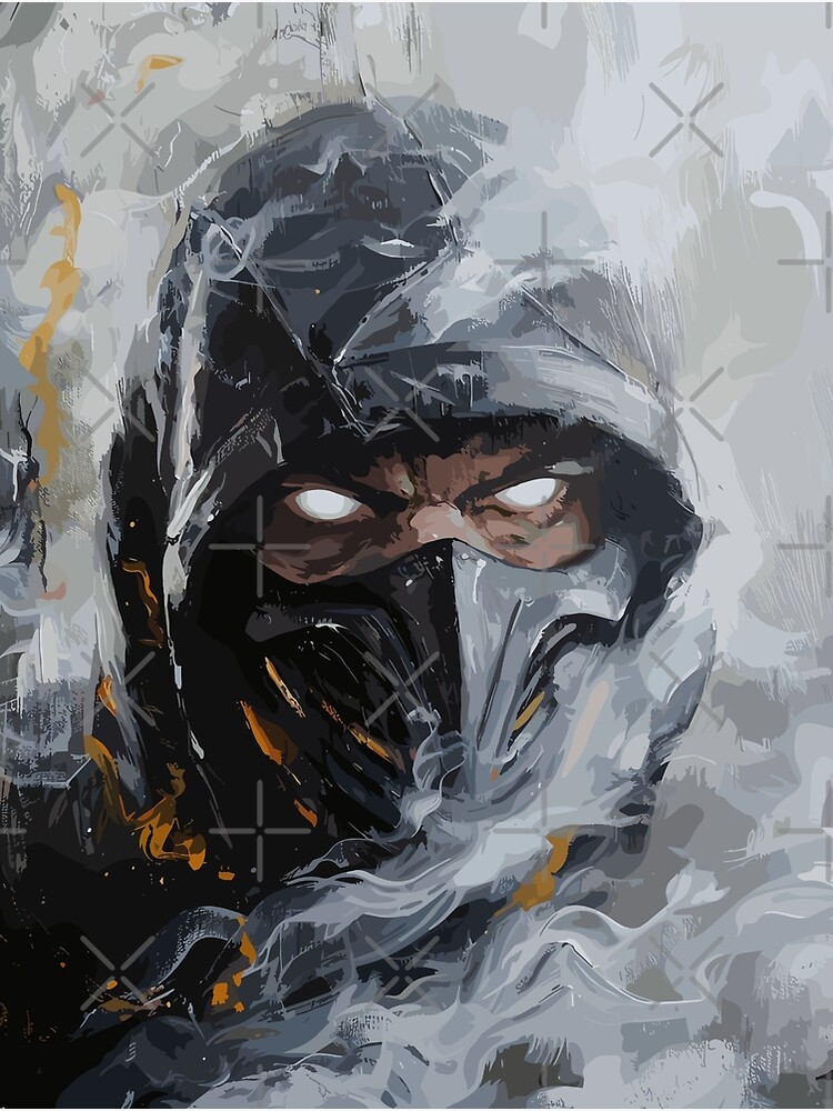 "Smoke Mortal Kombat MK Fanart" Poster for Sale by universepod | Redbubble