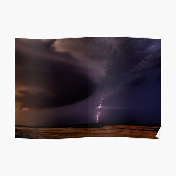 "Oklahoma Supercell" Poster by CameraView | Redbubble
