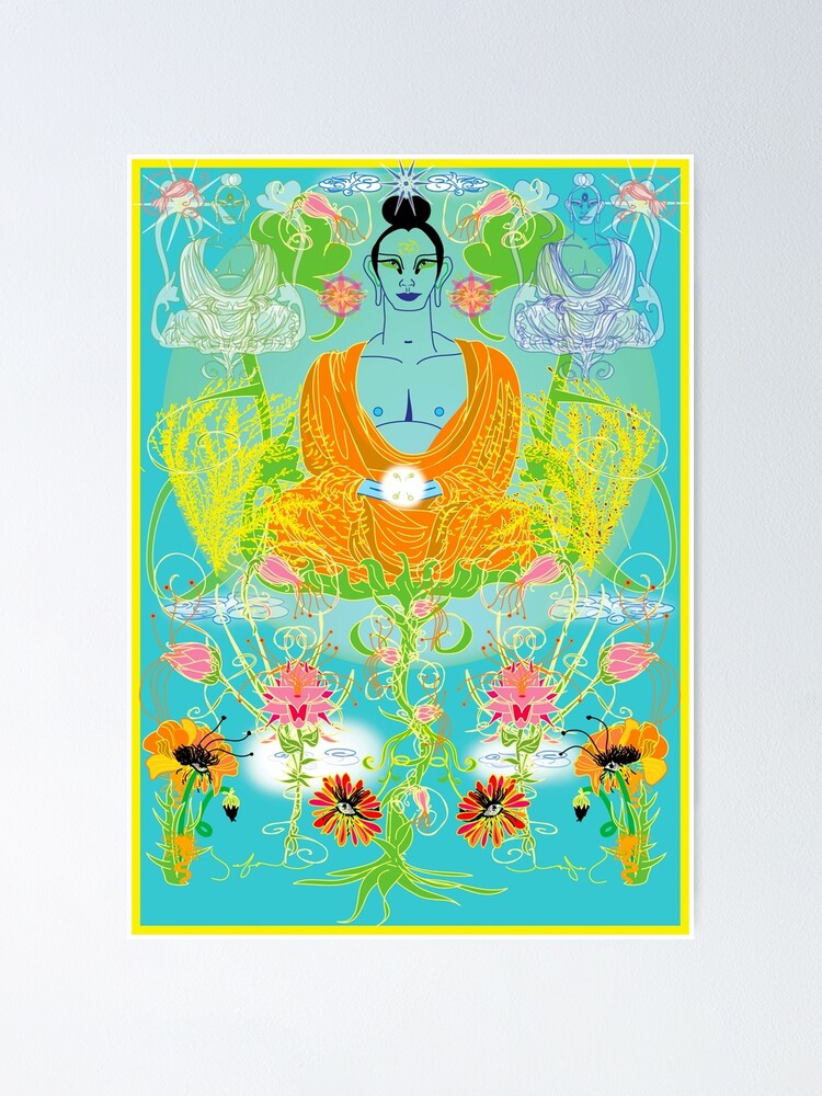 "Awakening" Poster by InfinitePathArt | Redbubble