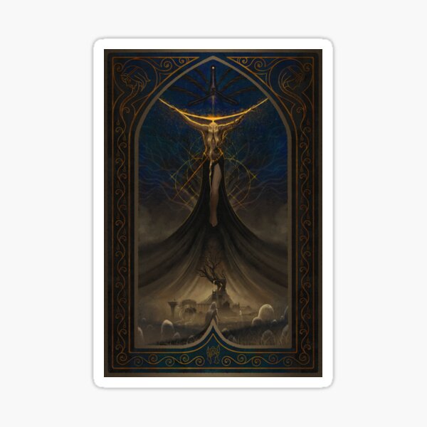 "Marika" Sticker by Alcoz | Redbubble