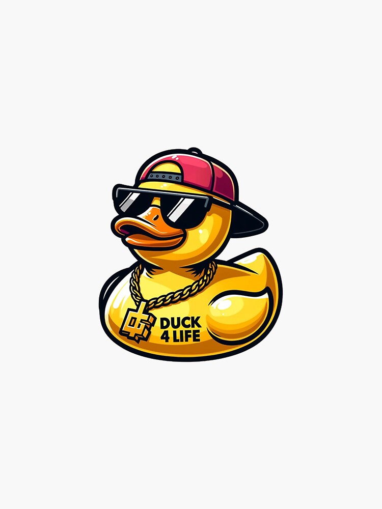 "Ultimate Rubber Duck Style" Sticker for Sale by Dago345 | Redbubble
