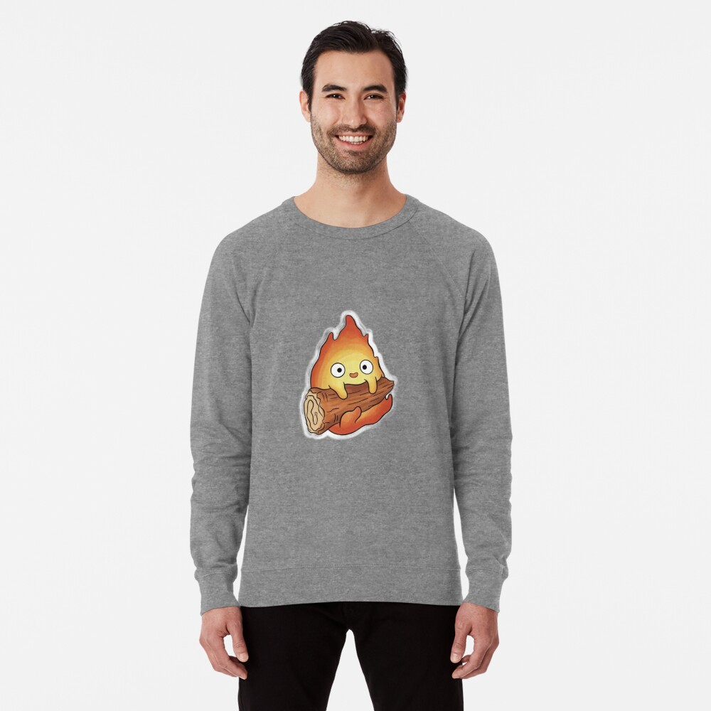 "Calcifer sticker" Sticker for Sale by Madison Creates | Redbubble