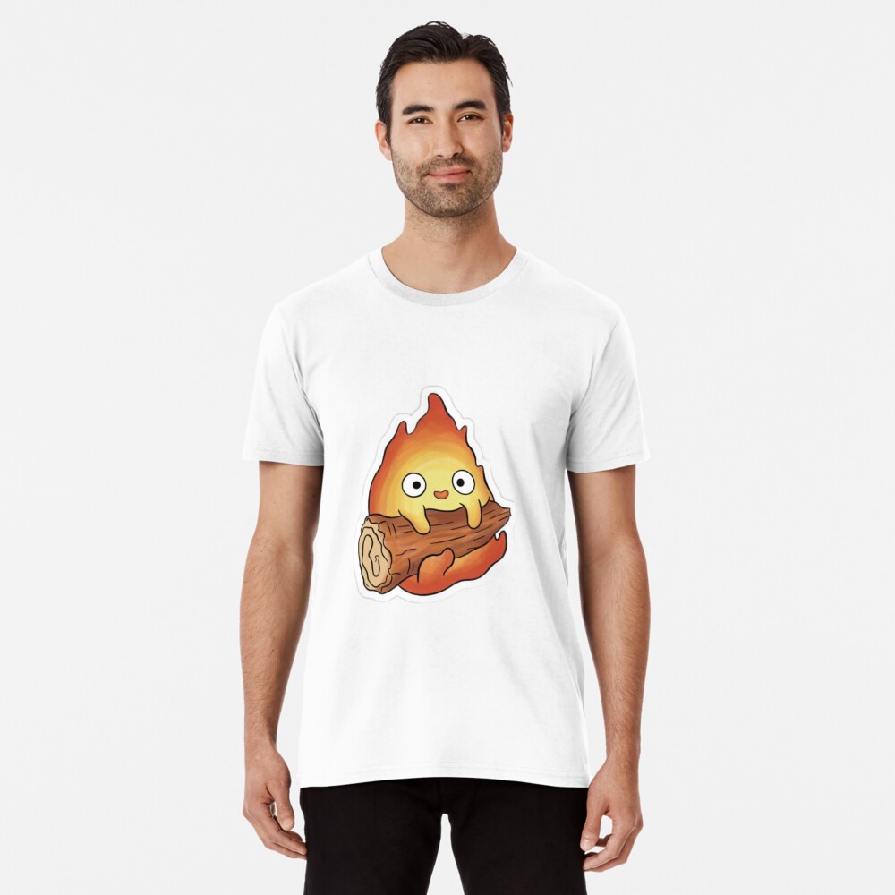 "Calcifer sticker" Sticker for Sale by Madison Creates | Redbubble