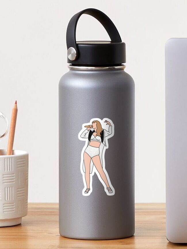 "White and black ttpd two piece set - eras tour" Sticker for Sale by ...