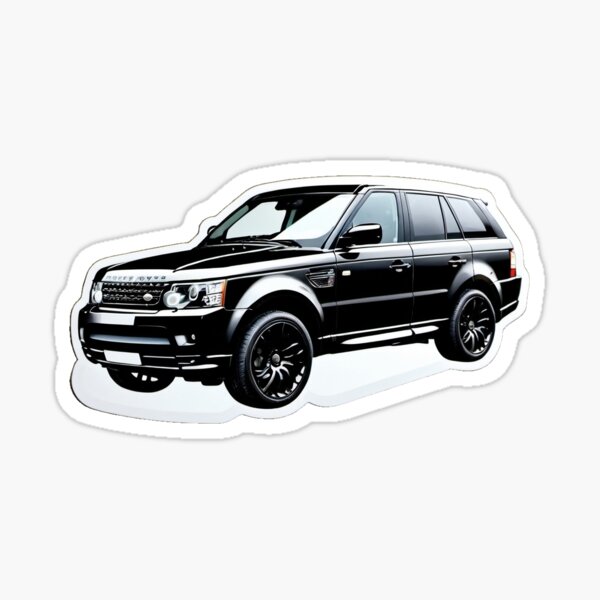 "Range Rover Car" Sticker for Sale by SamahStudio | Redbubble
