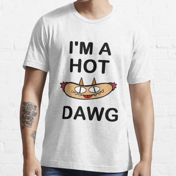 "I'm A Hawt Dog" T-shirt for Sale by Anamoo | Redbubble | star vs evil ...