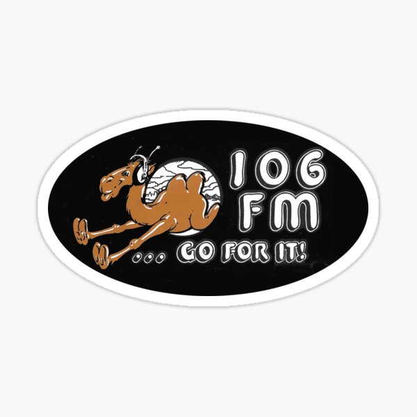 "KMEL Radio 106 FM Go For It! San Francisco, CA" Sticker for Sale by ...