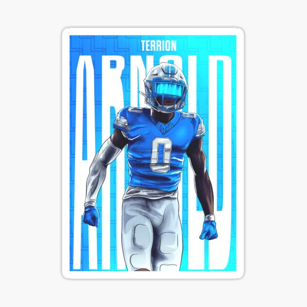 "Lions CornerBack Terrion Arnold" Sticker for Sale by EthycalWarrior ...