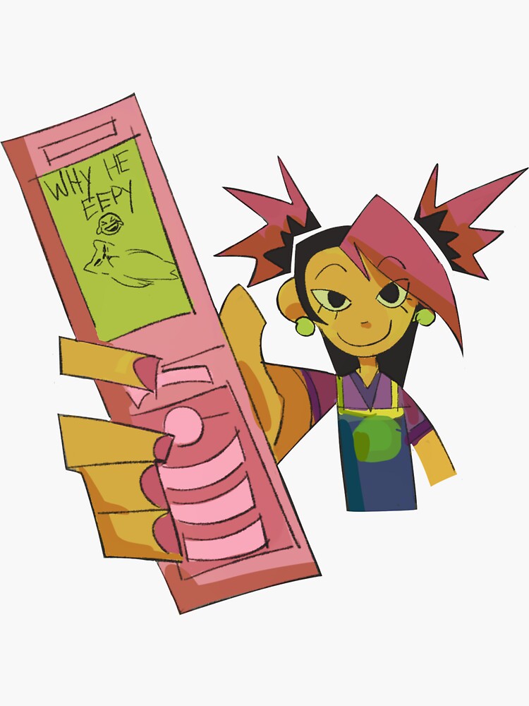 "Miko" Sticker for Sale by Fizrose | Redbubble