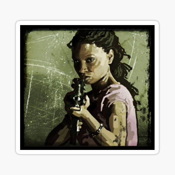 "Left 4 Dead 2: Rochelle" Sticker for Sale by CaptainGiffo | Redbubble