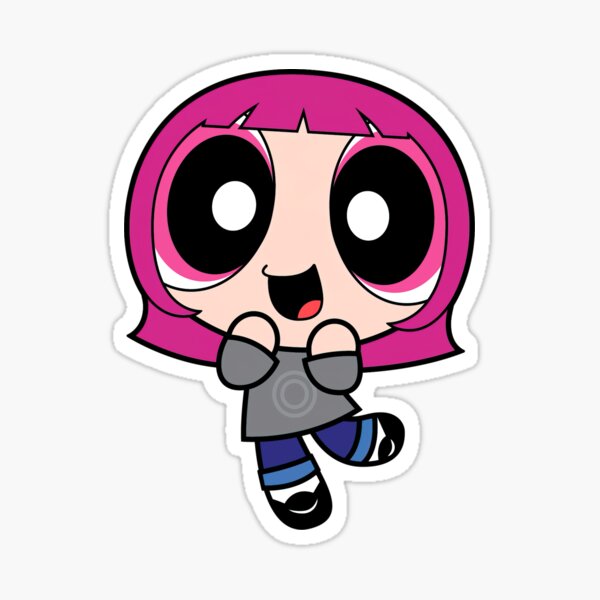 "NewJeans How Sweet/Bubblegum Powerpuff Hanni" Sticker for Sale by ...