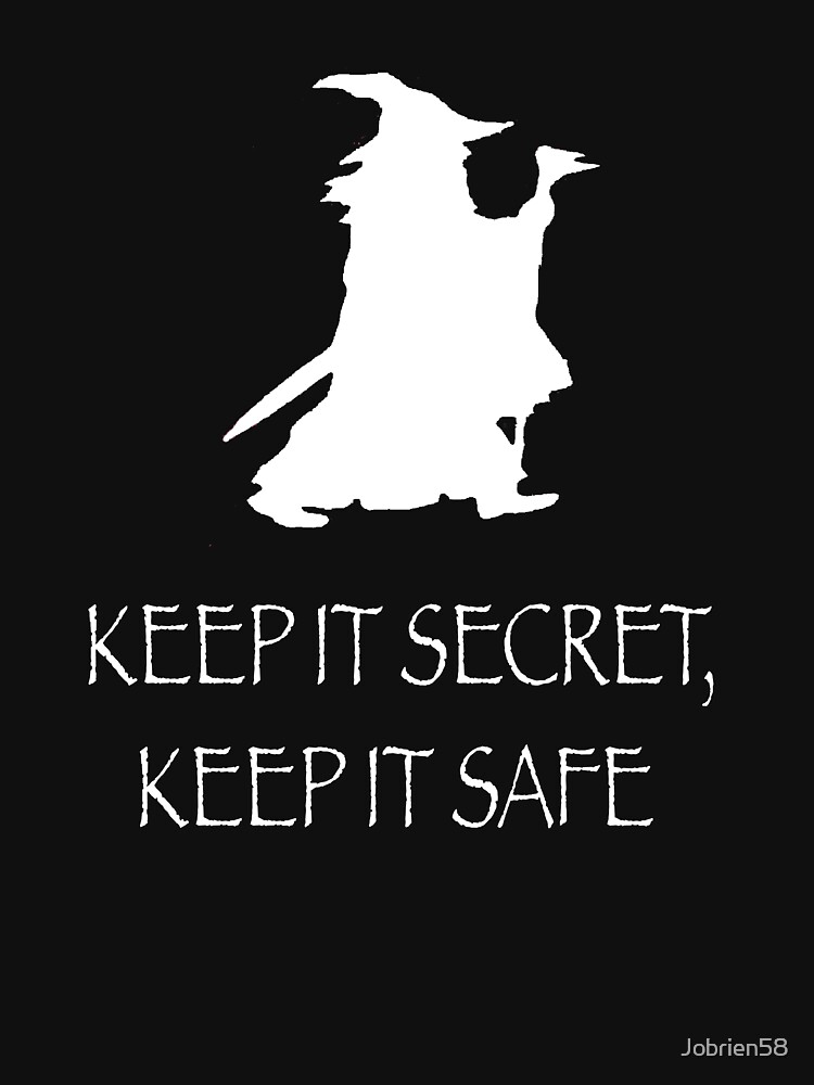 "Keep It Secret, Keep It Safe, Wizard, Design, Karma, Comic" T-shirt by ...