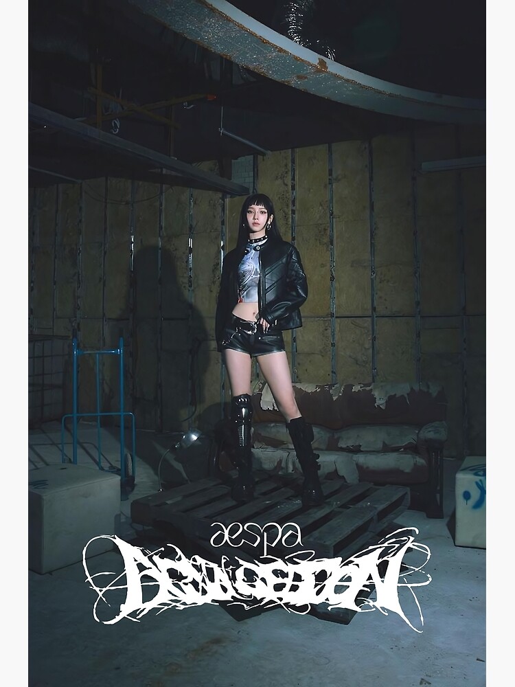 "Karina Aespa Armageddon Supernova" Poster for Sale by Valereekmerch | Redbubble