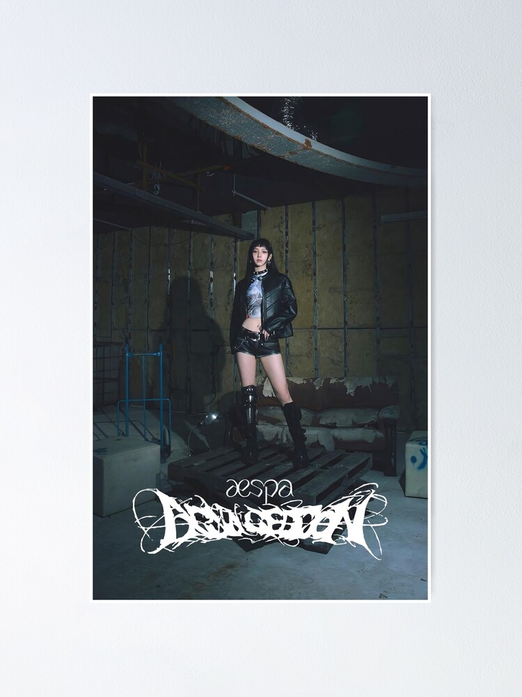 "Karina Aespa Armageddon Supernova" Poster for Sale by Valereekmerch | Redbubble