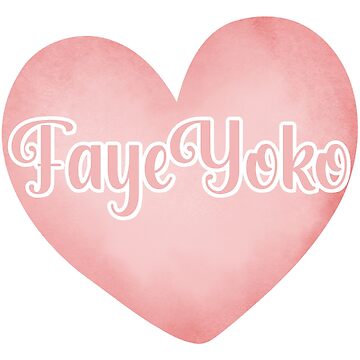 "FayeYoko Thai GL Blank the Series" Sticker for Sale by Item Geeks ...