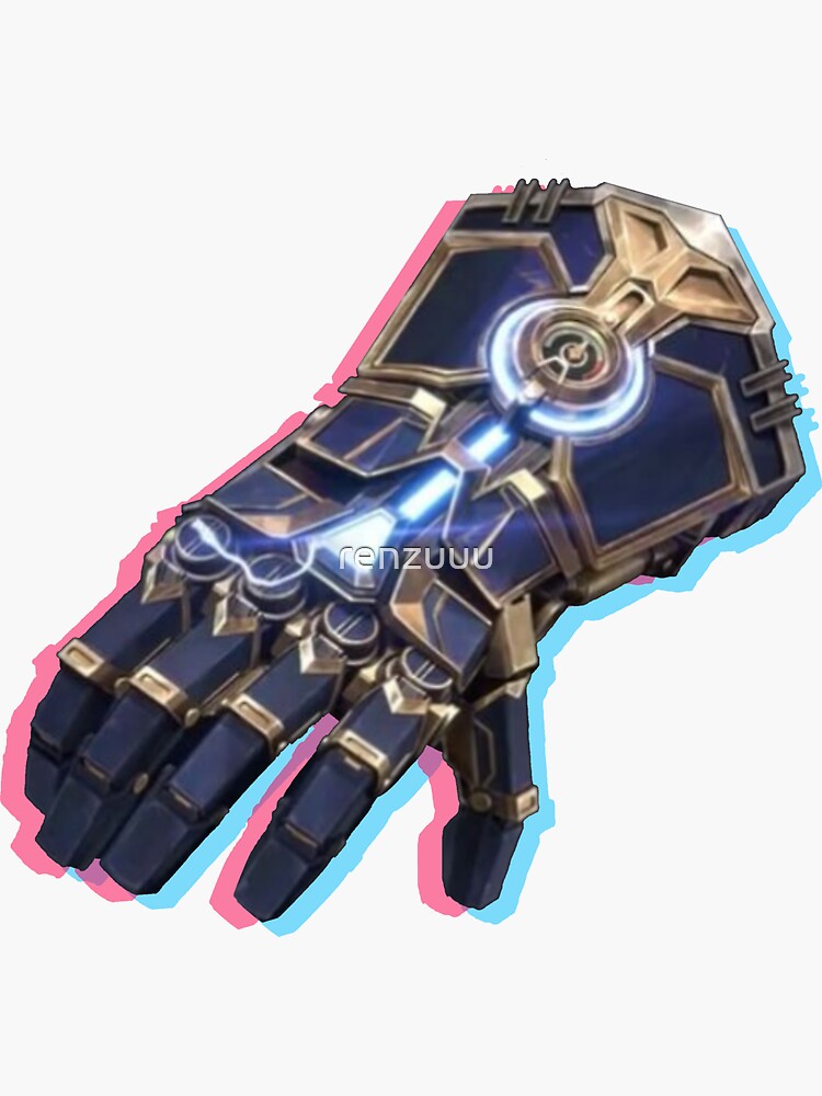 "Atlas Gauntlet" Sticker for Sale by renzuuu | Redbubble
