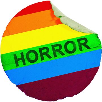 "Horror Pride" Sticker for Sale by DugMcFug | Redbubble