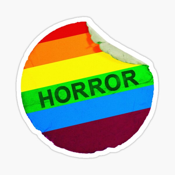 "Horror Pride" Sticker for Sale by DugMcFug | Redbubble
